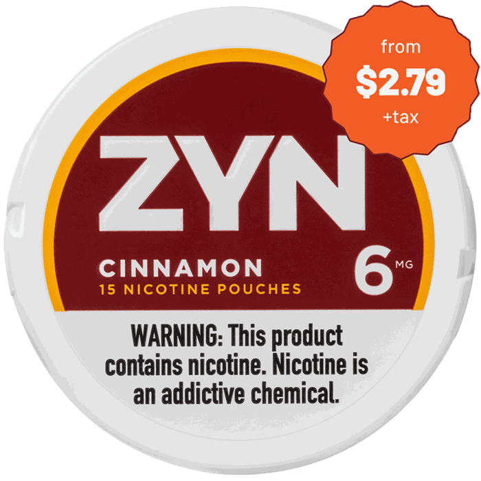 Buy ZYN Cinnamon 6MG From $2.79 Online - Fast Shipping
