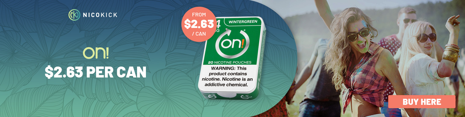 On! Nicotine Pouches - Buy Online From $2.75 - Nicokick
