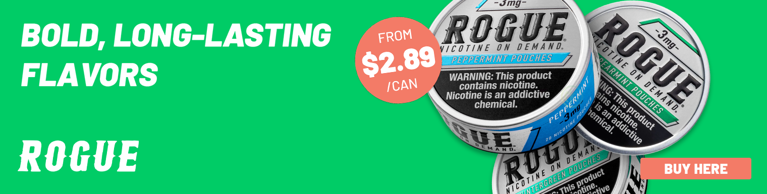Rogue Nicotine - Buy Rogue Nicotine Pouches Online - Nicokick