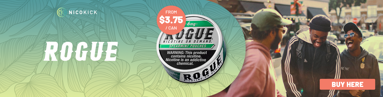 Rogue Nicotine - Buy Rogue Nicotine Pouches Online - Nicokick