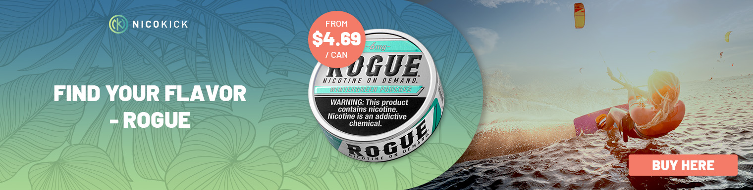 Rogue Nicotine - Buy Rogue Nicotine Pouches Online - Nicokick