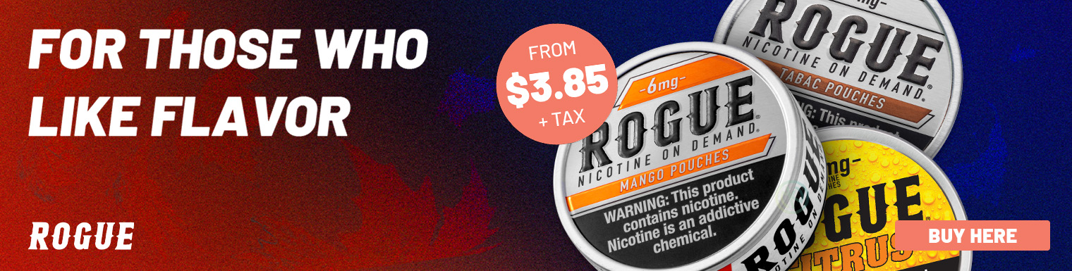 Rogue Nicotine Pouches - Buy Online From $3.85