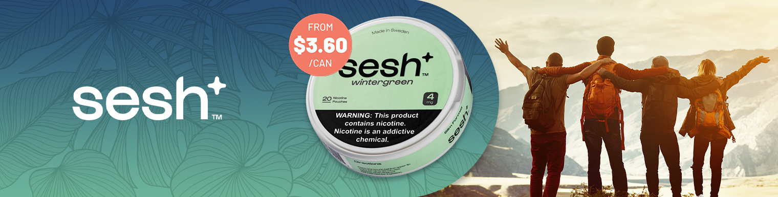 Sesh Nicotine Pouches - Buy Online with Fast shipping